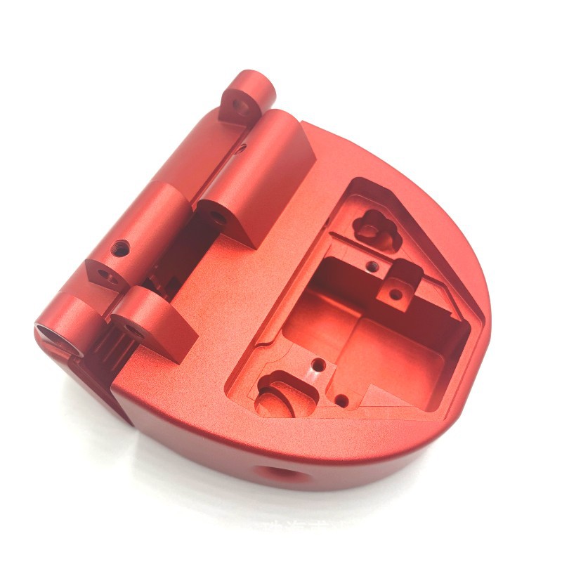 Red anodized customized milled parts - Besturn Industry Co.,Ltd